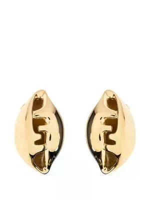 Fendi Shell-shaped Earrings