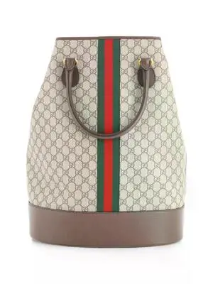 Gucci Ophidia Duffle Gg Coated Canvas Tote Bag