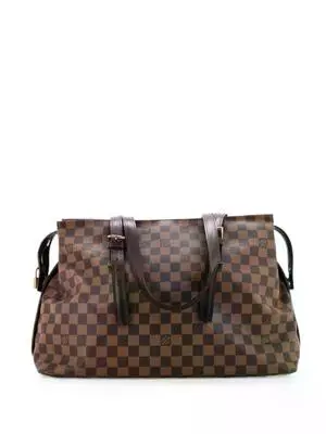 LOUIS VUITTON Chelsea Handbag Damier Tote Bag - Brown