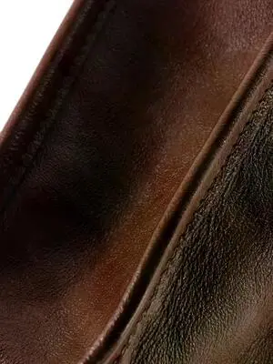 Gucci Rajah Chain Leather Tote Bag - Brown