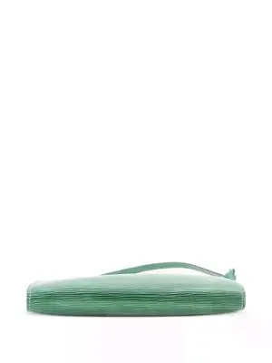 LOUIS VUITTON Pochette Accessoires Epi Leather Clutch Bag - Green