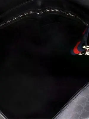 Gucci Gg Coated Canvas Messenger Bag