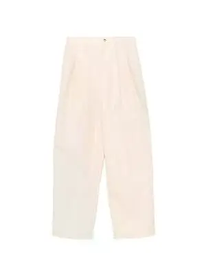 Wardrobe.NYC Pleated Palazzo Pants - Neutrals