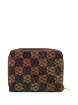 LOUIS VUITTON Zippy Coin Purse Damier Pouch