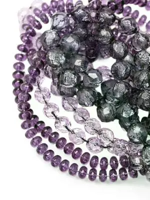 Emporio Armani Beaded Multi-strand Necklace
