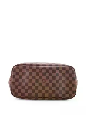 LOUIS VUITTON Neverfull Damier Mm Tote Bag - Brown