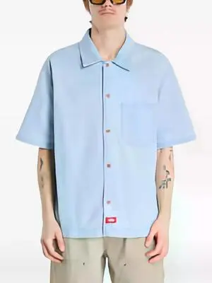 Dickies Denim Short-sleeve Shirt - Blue