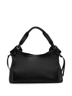 LANCEL Medium Swann Leather Shoulder Bag