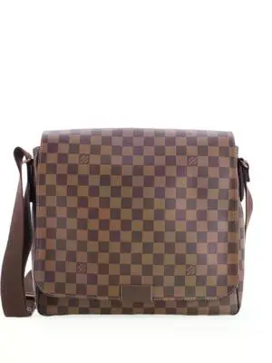 LOUIS VUITTON District Messenger Bag Damier Mm Crossbody Bag - Brown