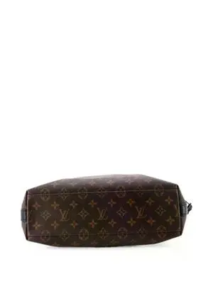 LOUIS VUITTON Macassar Monogram Canvas Tote Bag - Brown