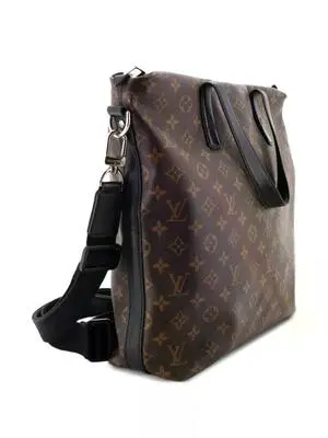 LOUIS VUITTON Macassar Monogram Canvas Tote Bag - Brown