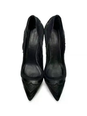 ISABEL MARANT VINTAGE Pointed-toe Suede Pumps
