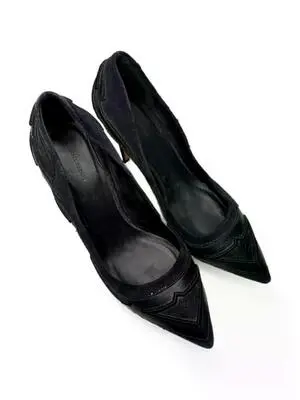 ISABEL MARANT VINTAGE Pointed-toe Suede Pumps