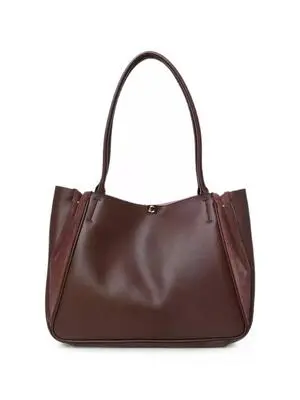 COCCINELLE Suede-panelled Shoulder Bag