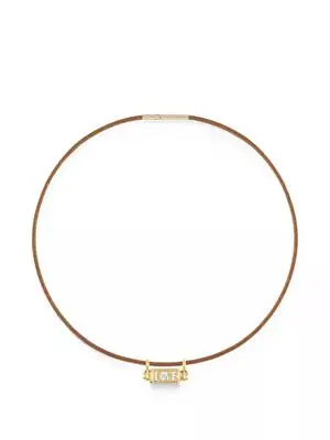 MARIE LICHTENBERG Love Smash Locket Necklace - Gold