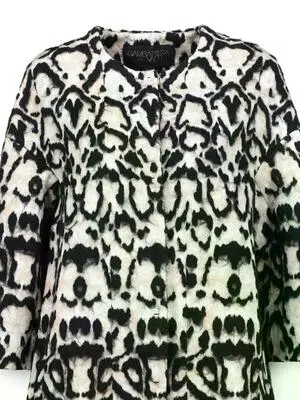 Giambattista Valli Animal Print Coat