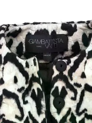 Giambattista Valli Animal Print Coat