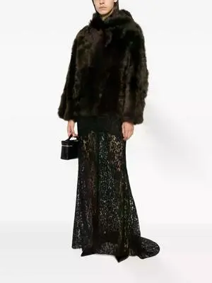 YVES SALOMON Hooded Jacket