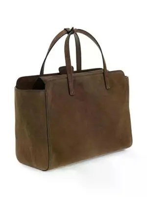 HIDESINS Medium Flap Pocket Suede Handbag