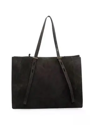 MINOBOSSI Paula Suede Tote Bag - Brown