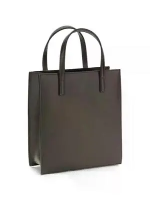HIDESINS Pocket Logo-detail Handbag - Brown