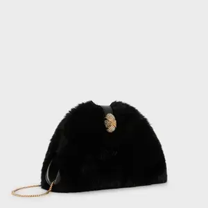 GIUSEPPE ZANOTTI Ophelia Furry Bag
