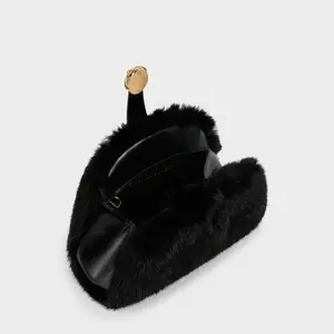 GIUSEPPE ZANOTTI Ophelia Furry Bag