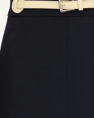 Valentino Garavani Belted Midi Skirt