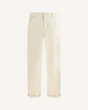 Brunello Cucinelli Jeans With Turn-up Hem