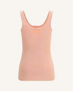 Chloé Fitted Henley Tank Top Feale