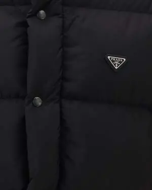 Prada Puffer Jacket Re-nylon With Triangle Logo