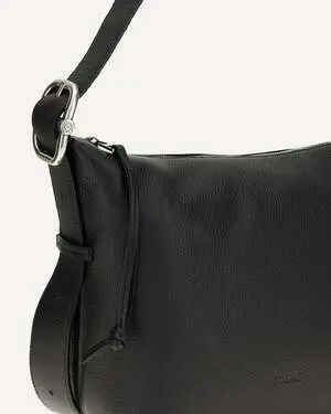 Loewe Medium Loop Hobo Bag In Grained Calfskin