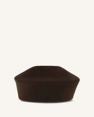 Loro Piana Carys Fur Hat Feale - Brown