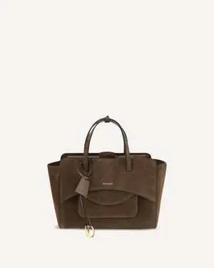 HIDESINS Flap Medium Handbag - Brown