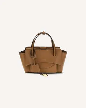 HIDESINS Calfskin Flap Small Handbag