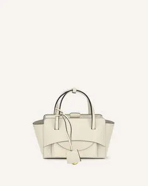 HIDESINS Flap Small Handbag - Cream