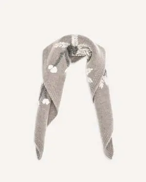 P.a.r.o.s.h P. A.r. O.s. H. Wallaby Floral Knit Scarf