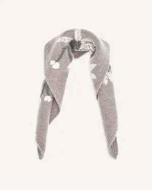 P.a.r.o.s.h P. A.r. O.s. H. Wallaby Floral Knit Scarf