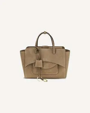 HIDESINS Flap Medium Handbag - Beige