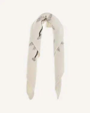 P.a.r.o.s.h P. A.r. O.s. H. Wallaby Floral Knit Scarf