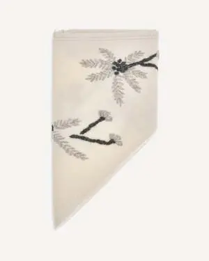 P.a.r.o.s.h P. A.r. O.s. H. Wallaby Floral Knit Scarf