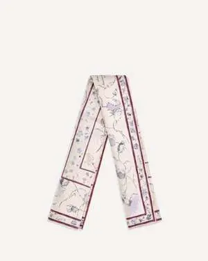 Loro Piana Giardino Delle Eccellenze Silk Twill Scarf