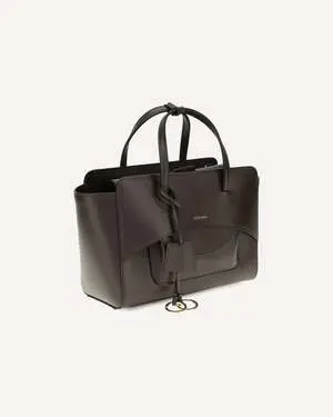 HIDESINS Flap Medium Handbag - Brown