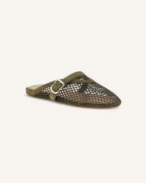 Alaïa Flat Mesh Mules