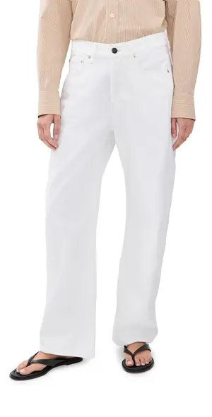 KALLMEYER Callum Barrel Jeans - Talc