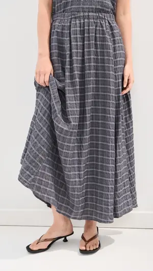 LE BOP Martha Checked Skirt