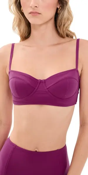 Ulla Johnson Zahara Bra Cup Bikini Top