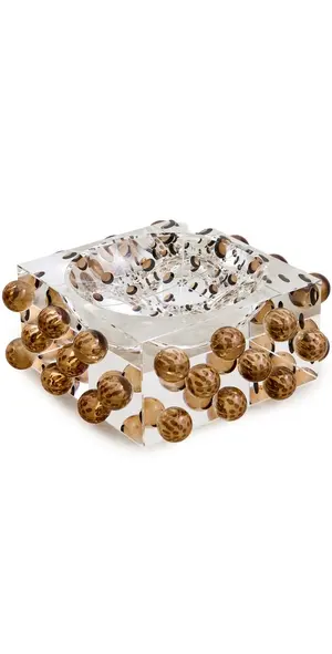 TIZO DESIGN Crystal Glass Scattered Balls Bowl