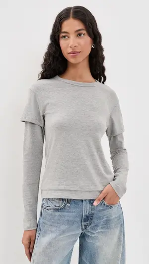 EB DENIM Rory Layered Long Sleeve