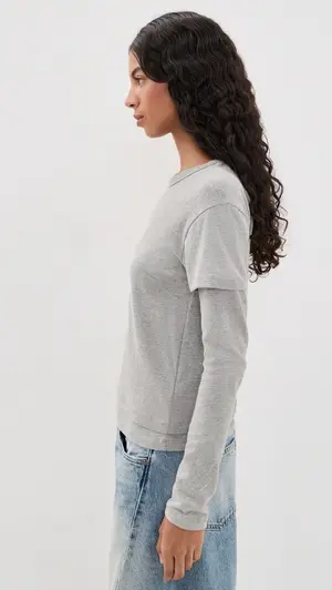 EB DENIM Rory Layered Long Sleeve